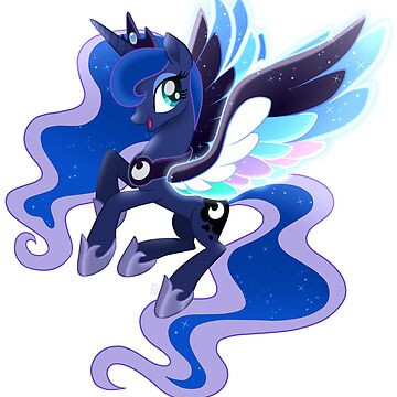 "Princess Luna" Sticker for Sale by Mlpfan420 | Redbubble
