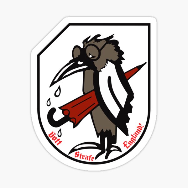 "Luftwaffe - II./JG 51 Jagdgeschwader 51 - motto in red - Clean Style ...