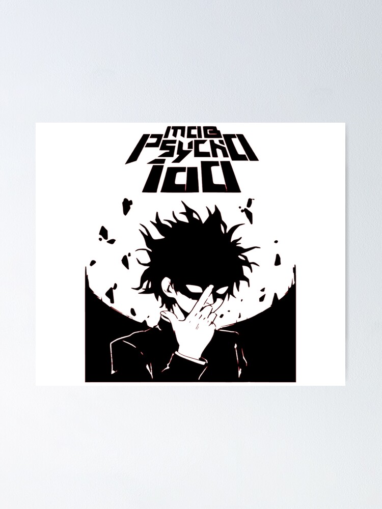 "Mob Psycho" Poster by OtakuPapercraft | Redbubble