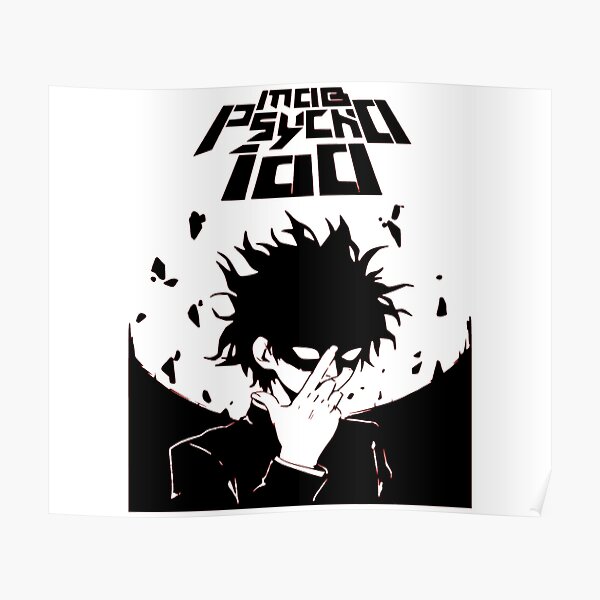 "Mob Psycho" Poster by OtakuPapercraft | Redbubble