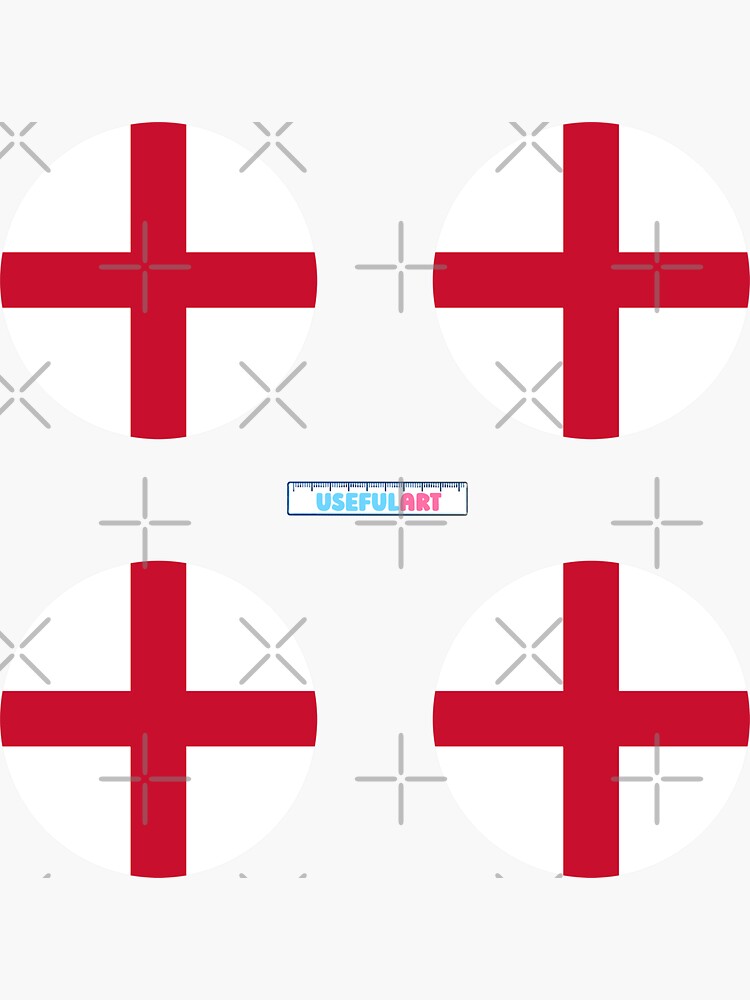 "ENGLAND FLAG (England National Flag)" Sticker for Sale by USEFULART ...
