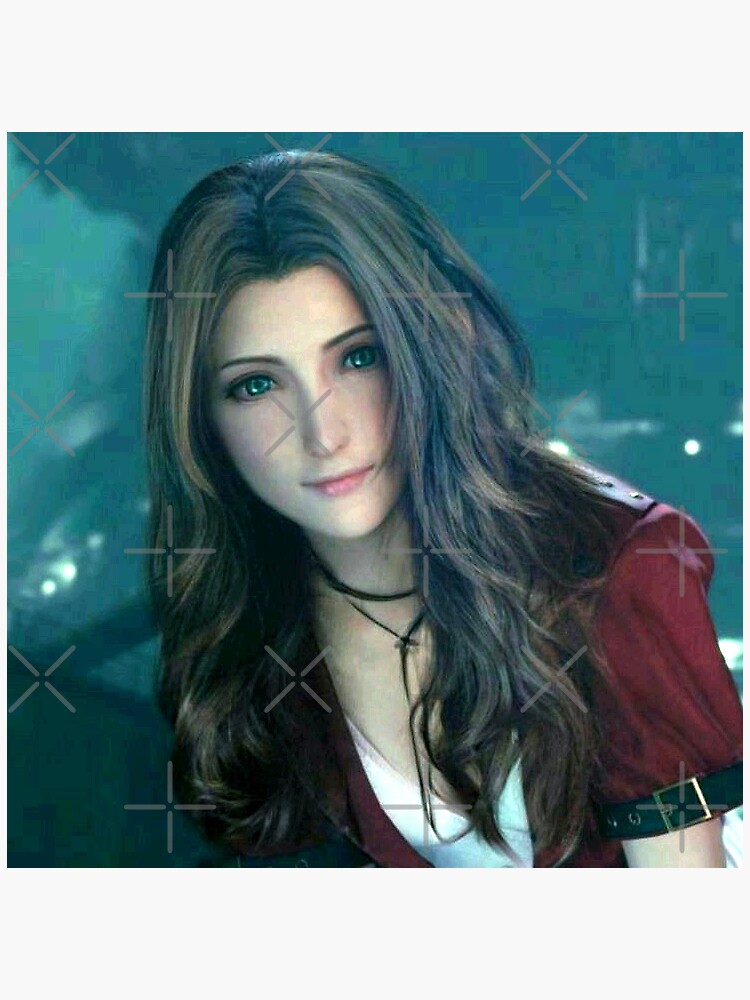 "Aerith Gainsborough Sticker Sticker, Gift For Girlfriend Sticker ...