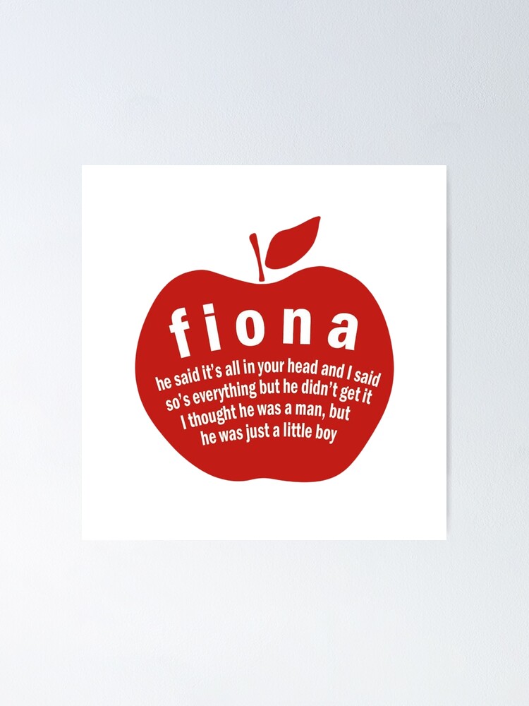 "Fiona Apple" Poster for Sale by cinnamonbambi | Redbubble