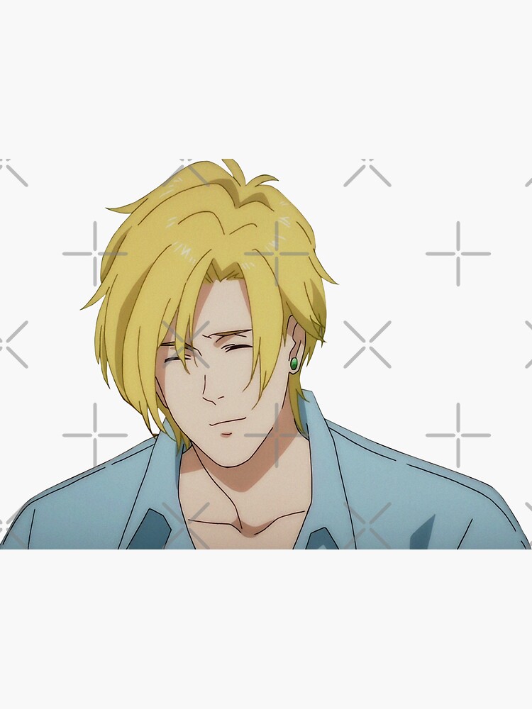 "Ash Banana Fish" Sticker for Sale by marymaytaco | Redbubble