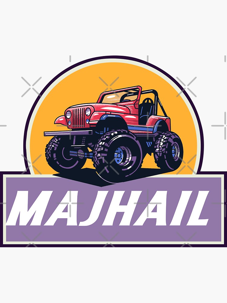 "Majha" Sticker for Sale by Desi Merch | Redbubble
