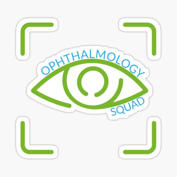 "Ophthalmology Squad In Focus " Sticker for Sale by JersynPhilus ...