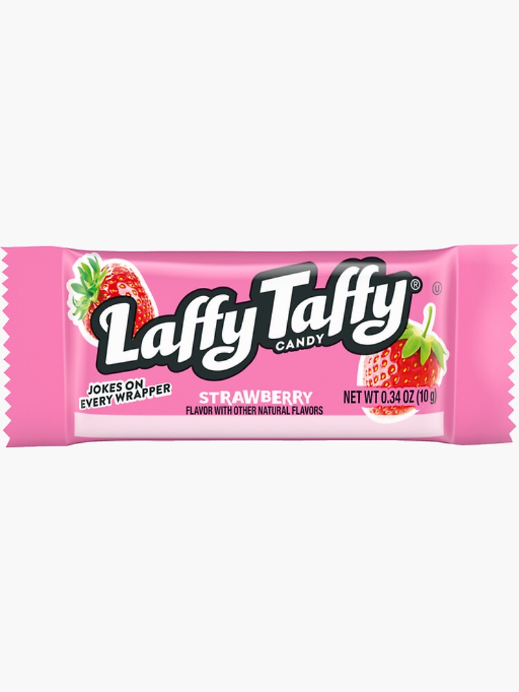 "Strawberry Laffy Taffy" Sticker for Sale by Jillyjucie | Redbubble
