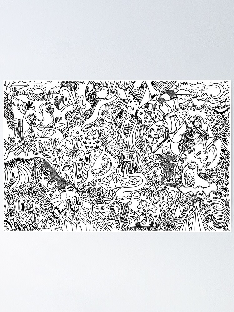 "Confusing lines" Poster for Sale by TorchyMuse | Redbubble