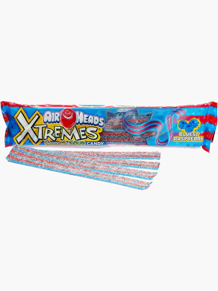 "Airhead Xtremes Blue Raspberry " Sticker for Sale by Jillyjucie ...