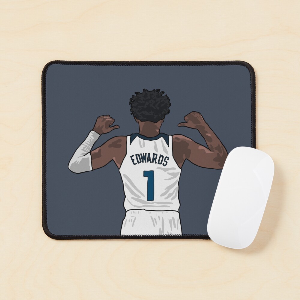 "Anthony Edwards Back-To" Sticker for Sale by RatTrapTees | Redbubble