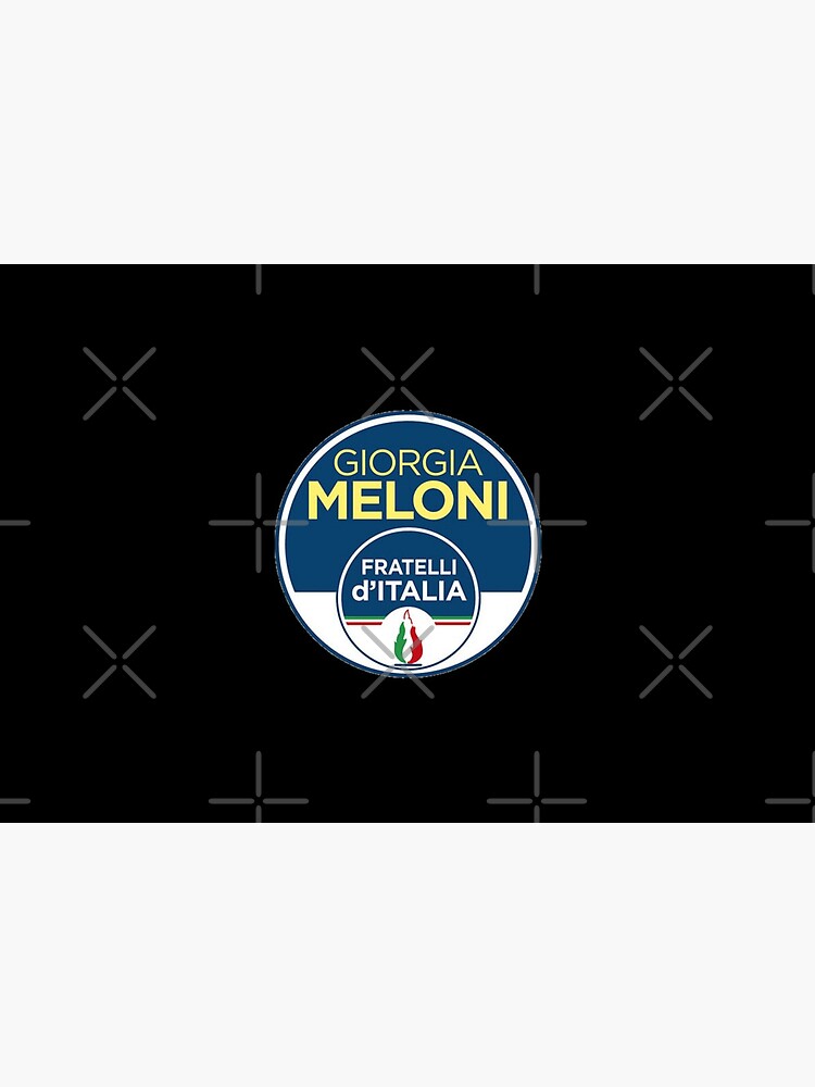 "Giorgia Meloni Fratelli DItalia Logo Italia Meloni" Mask for Sale by ...