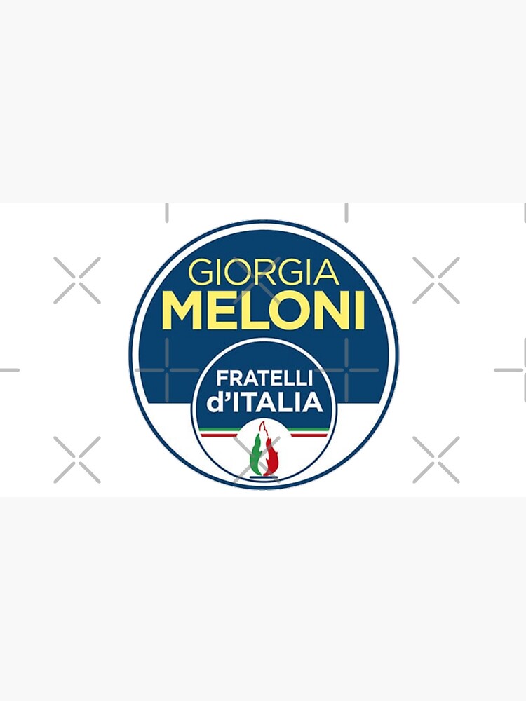 "Giorgia Meloni Fratelli DItalia Logo Italia Meloni" Cap for Sale by ...