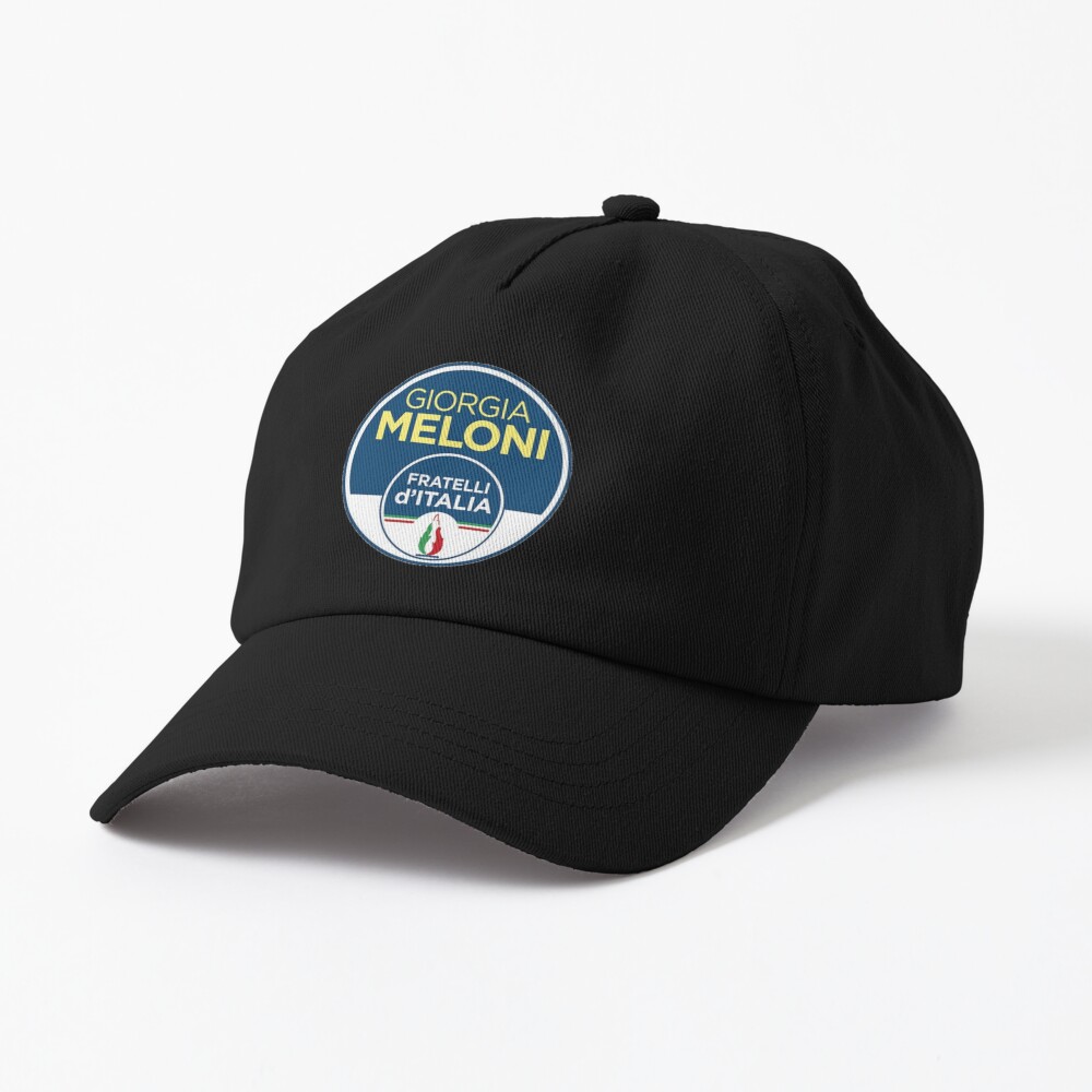 "Giorgia Meloni Fratelli DItalia Logo Italia Meloni" Cap for Sale by ...