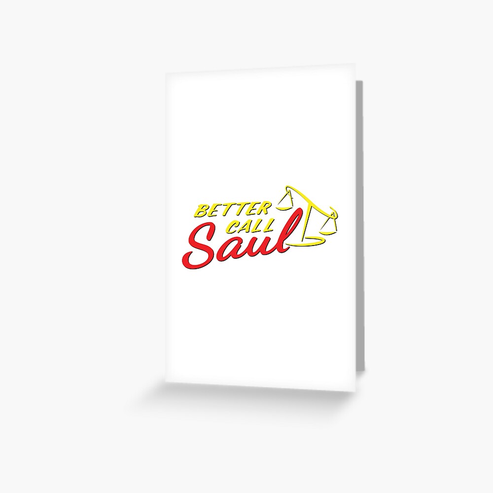 "Better call saul logo" Greeting Card for Sale by Bandit-boy | Redbubble