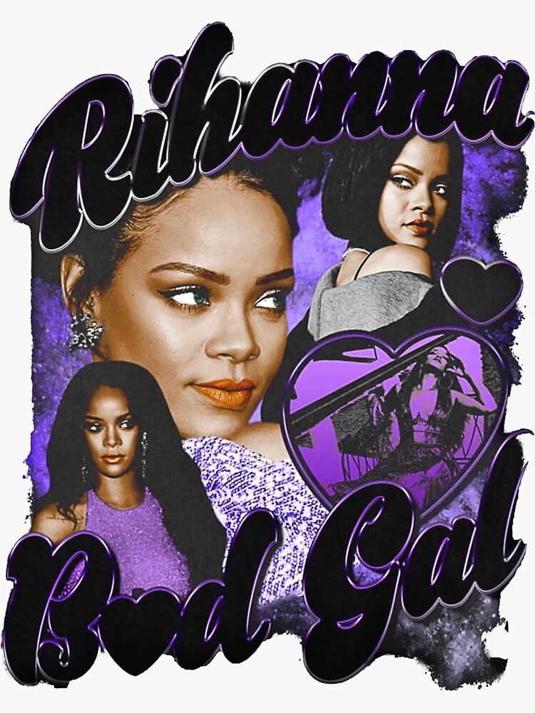 "rihanna logo" Sticker for Sale by nasirna64 | Redbubble
