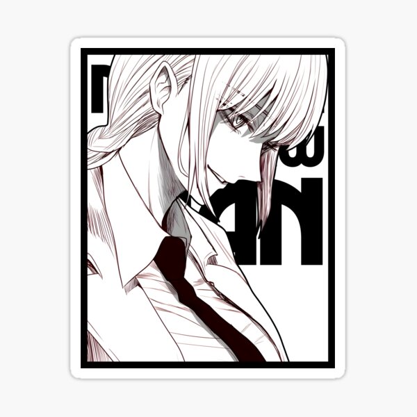 "Chainsaw Man - Makima" Sticker for Sale by AniAniChanTV | Redbubble