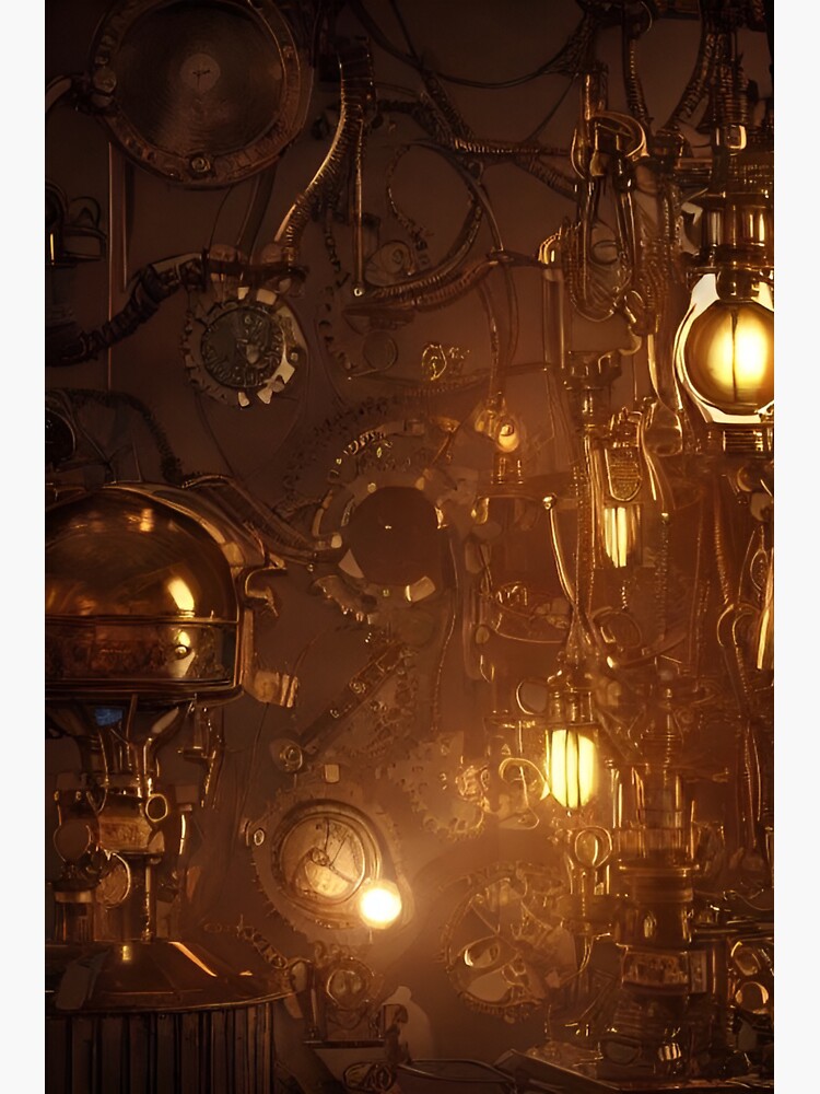 "Dreams of Cogs and Gears" Sticker for Sale by Gizmoverse | Redbubble