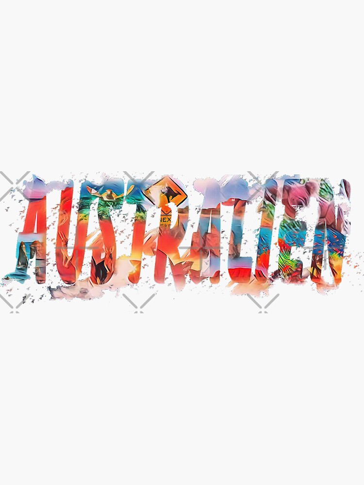 "Redbubble Kangaroo Australian" Sticker for Sale by Vlaki | Redbubble