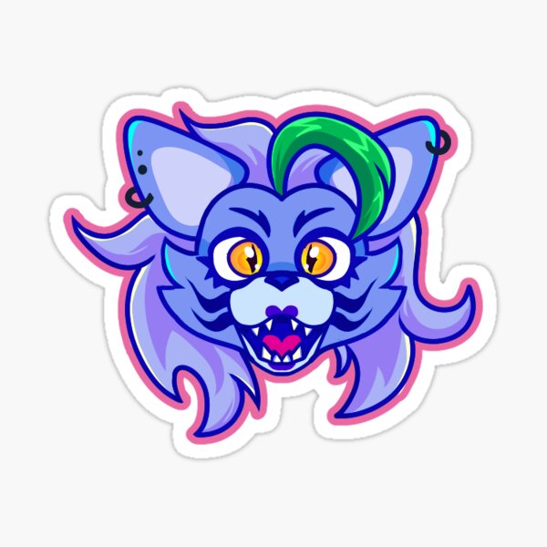 "Roxanne Wolf (Roxxy) FNAF" Sticker by khezudotexe | Redbubble