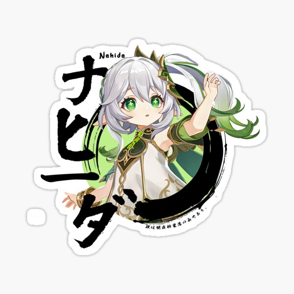 "Genshin Impact Nahida" Sticker for Sale by Omagatoki | Redbubble