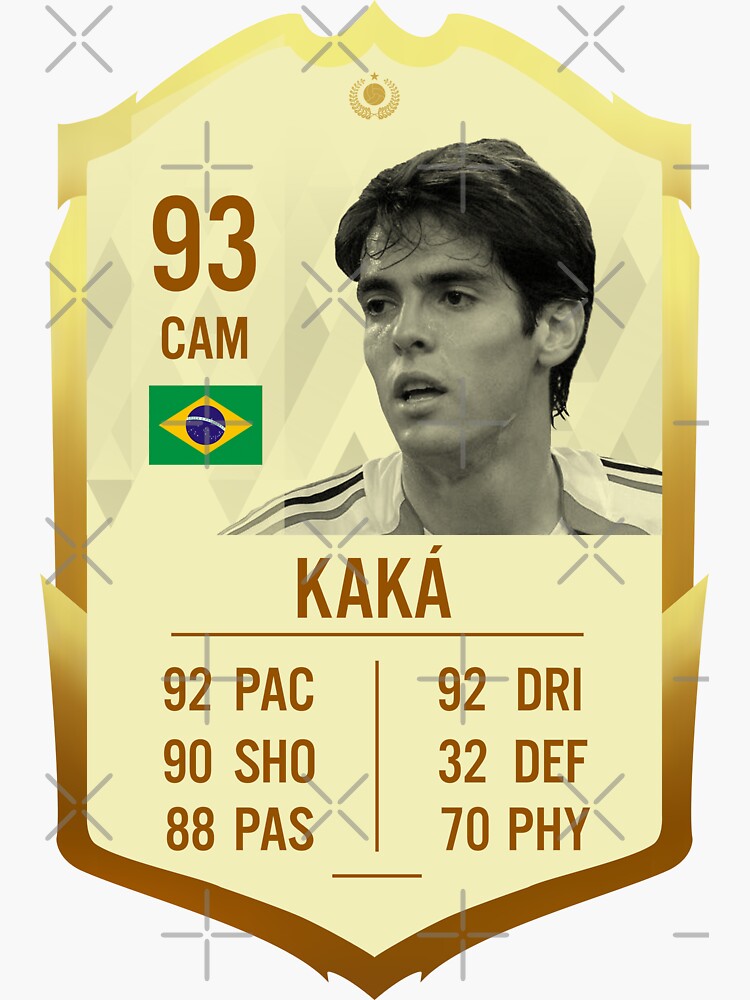 "Kaka Ultimate Card" Sticker for Sale by OnTargetSports | Redbubble