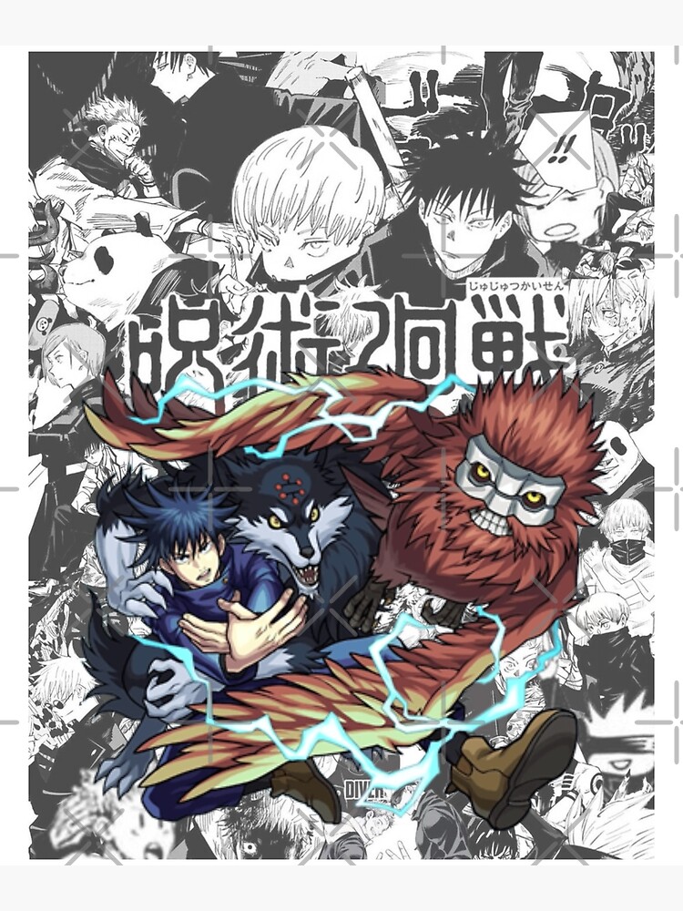 "Megumi Fushiguro, Itadori Yuji, Satoru Gojo, Jujutsu Kaisen Anime ...