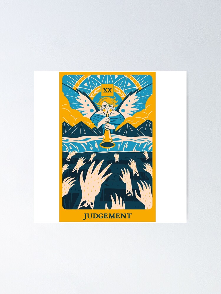 "judgement tarot card" Poster for Sale by melgui | Redbubble