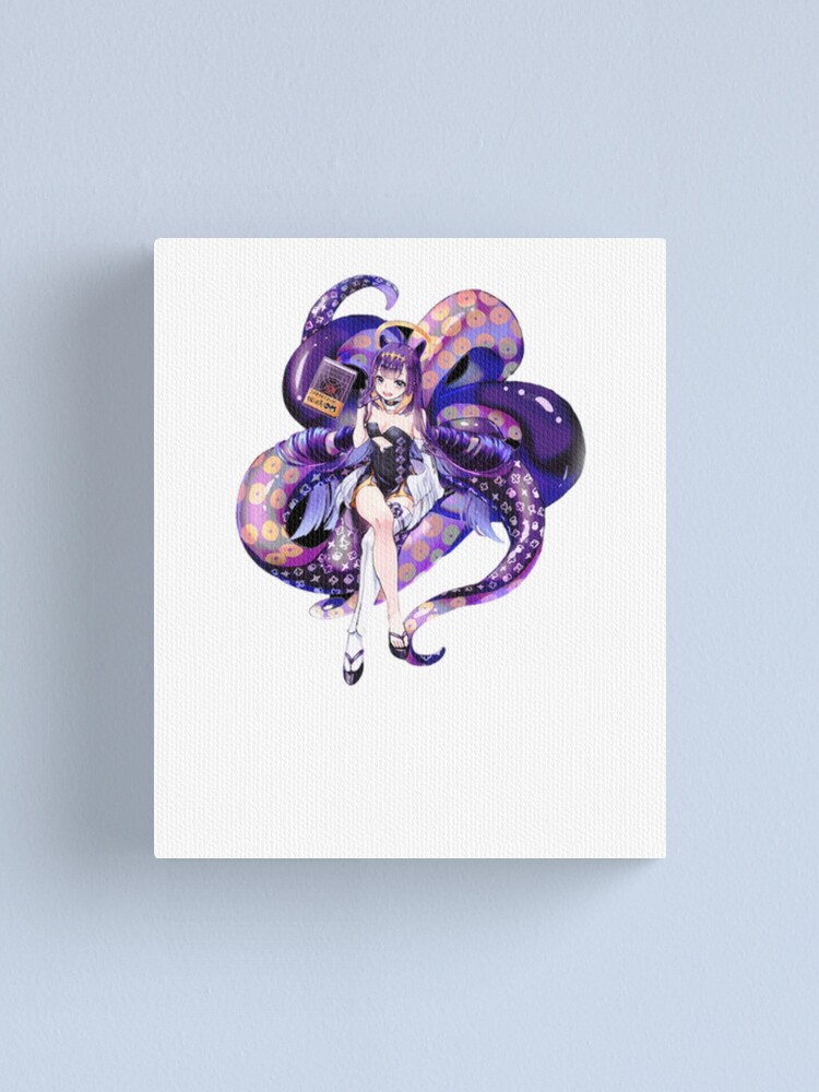 "Ninomae Inanis Ina'nis Peeker Hololive Tentacle girl" Canvas Print for ...
