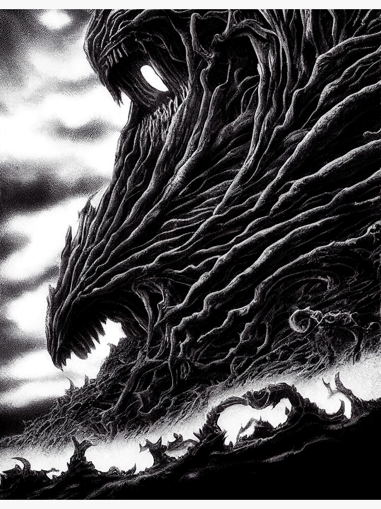 "Dark fantasy Colossal monster" Sticker for Sale by Shadow-Spectrum ...