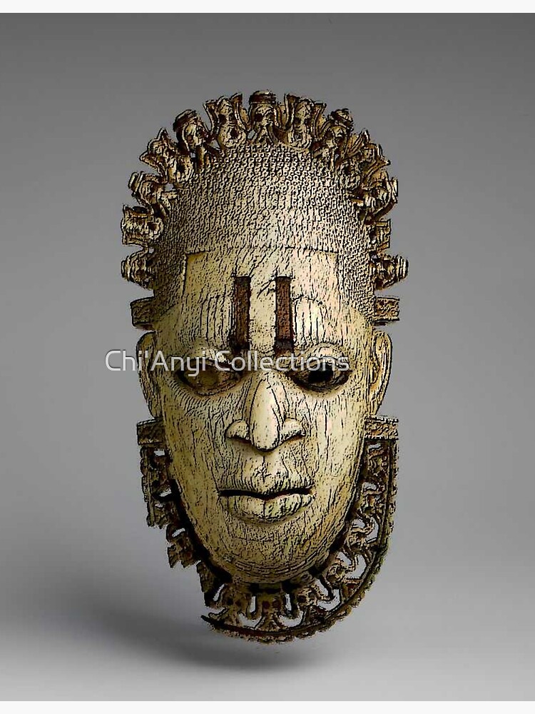 "Nigerian Traditional Benin Mask" Poster for Sale by ChiAnyi | Redbubble