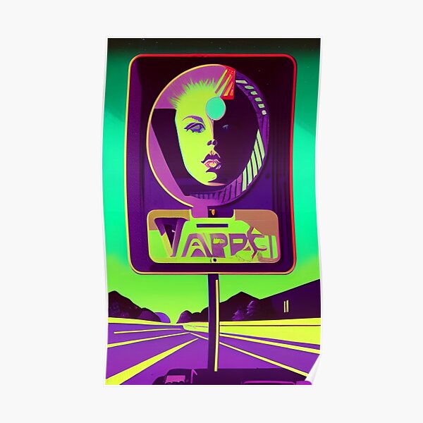 "Vintage Aesthetic Dreamscape "Moozen"" Poster for Sale by ...