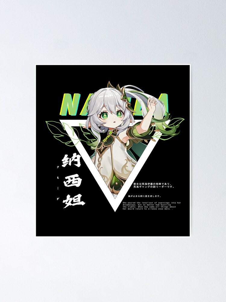 "Genshin Impact Nahida" Poster for Sale by Omagatoki | Redbubble