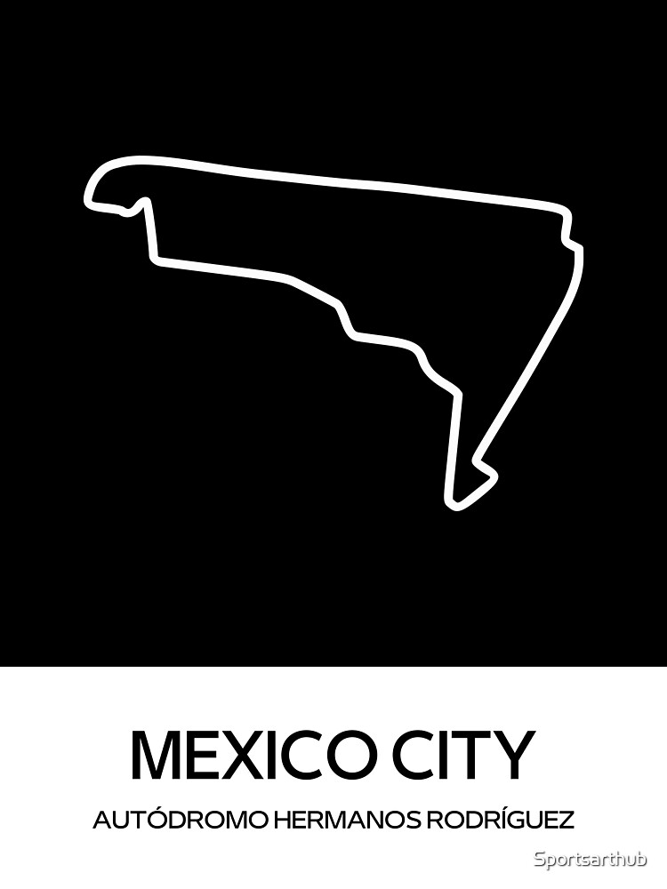 "Racing circuit Mexico" Sticker for Sale by Sportsarthub | Redbubble