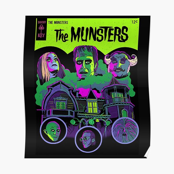 "The Munsters" Poster for Sale by thebrothersc | Redbubble
