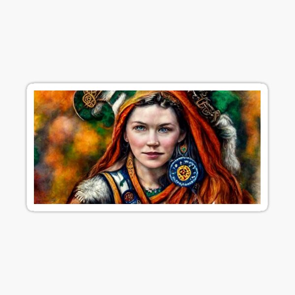 "The Noble Woman" Sticker for Sale by Velour-Studios | Redbubble
