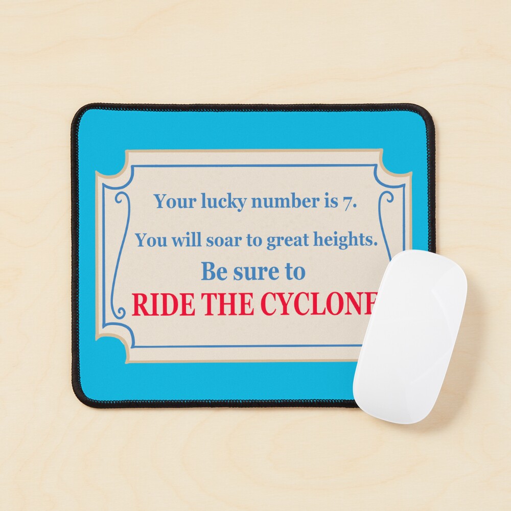 "Ride the Cyclone Fortune (Version 2)" Sticker for Sale by ...