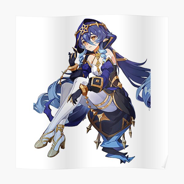 "Genshin Impact Layla" Poster for Sale by Omagatoki | Redbubble