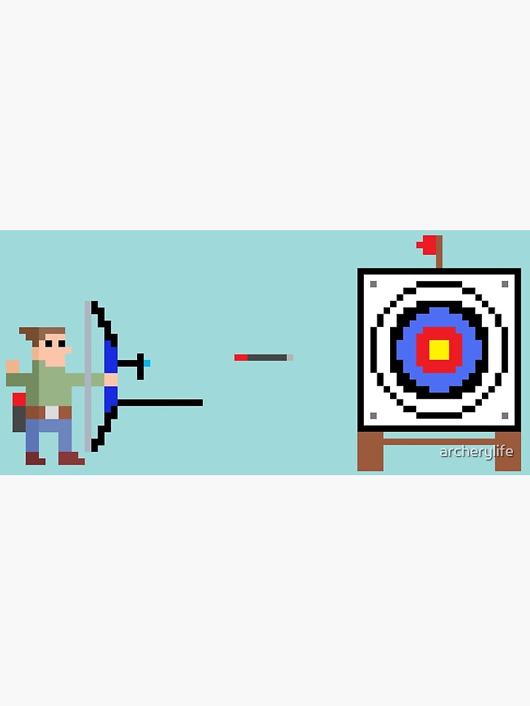 "Archery retro arcade 3" Poster by archerylife | Redbubble