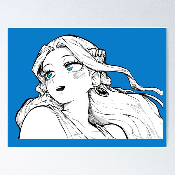 " anime girl yotsumishiro" Poster by HanifiAymen | Redbubble