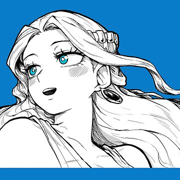 " anime girl yotsumishiro" Art Print by HanifiAymen | Redbubble