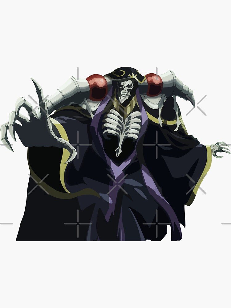 "Overlord - Ainz LoFi" Sticker for Sale by DJSK | Redbubble