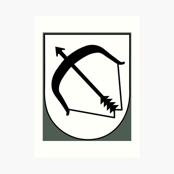 "Wehrmacht 50th Infanterie Division Logo" Art Print for Sale by ...