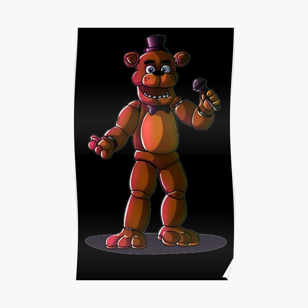 "Freddy Fazbear" Poster for Sale by BoombaClap | Redbubble