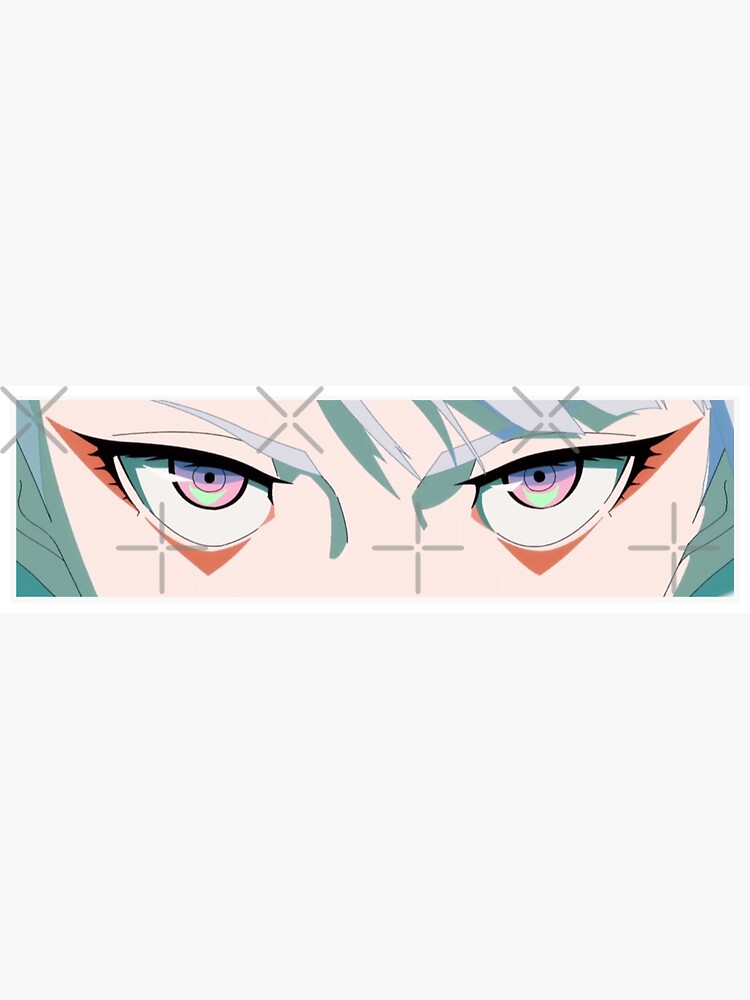 "Lucy eyes Cyberpunk Edgerunners" Sticker for Sale by Purpleisbetter ...