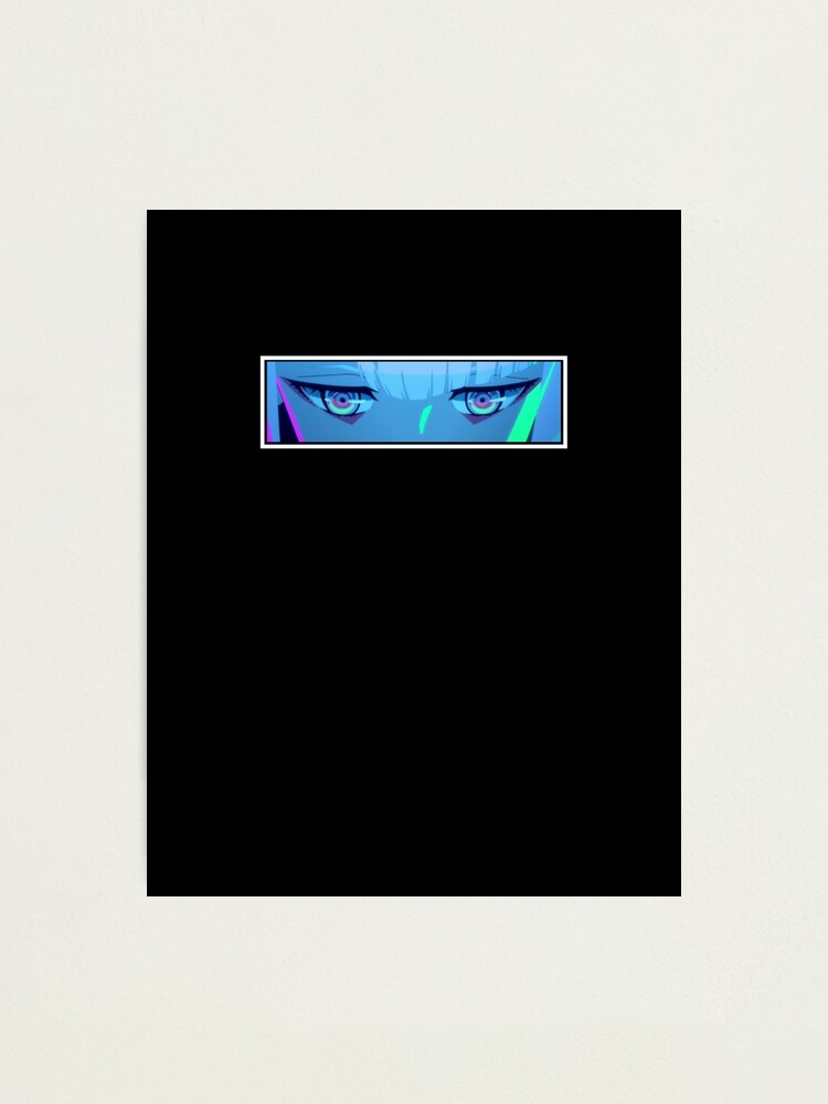 "Lucy eyes Cyberpunk Edgerunners" Photographic Print for Sale by ...