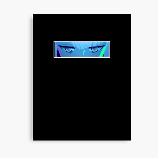 "Lucy eyes Cyberpunk Edgerunners" Canvas Print for Sale by ...
