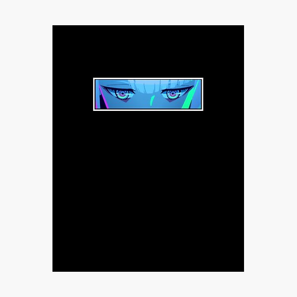"Lucy eyes Cyberpunk Edgerunners" Photographic Print for Sale by ...