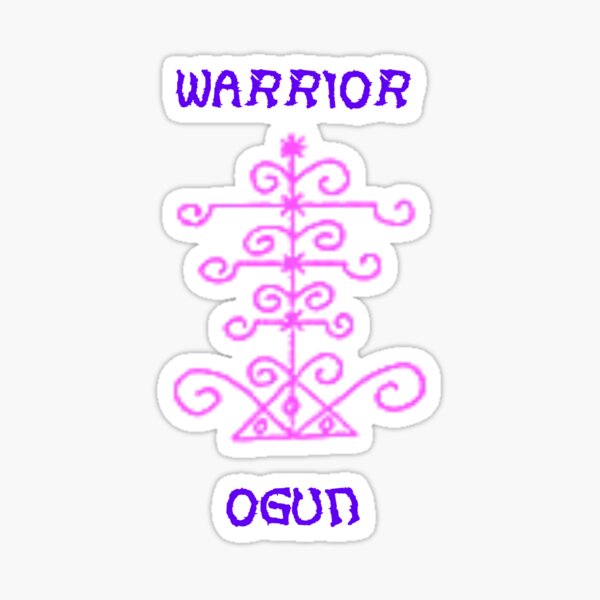 "AwakenATX Voodoo Ogun" Sticker for Sale by AwakenATX | Redbubble