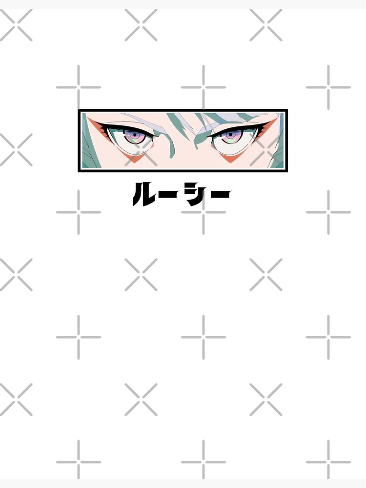 "Lucy eyes Cyberpunk Edgerunners" Photographic Print for Sale by ...