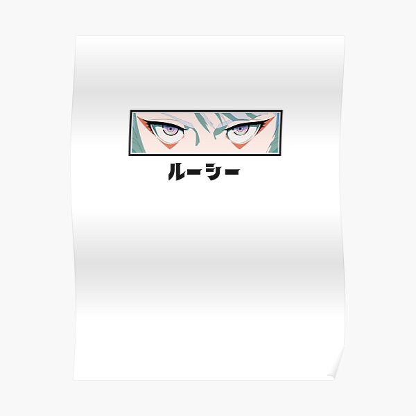 "Lucy eyes Cyberpunk Edgerunners" Poster for Sale by Purpleisbetter ...